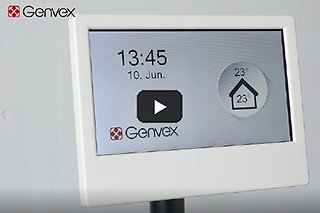 Optima styring til dit ventilationsanlæg - Genvex