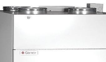 Ventilation systems with water heat pumps - Genvex